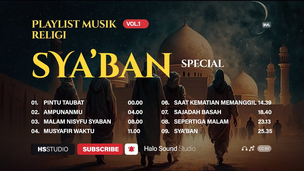 PLAYLIST MUSIK RELIGI TERBARU - SPESIAL BULAN SYABAN - YouTube
