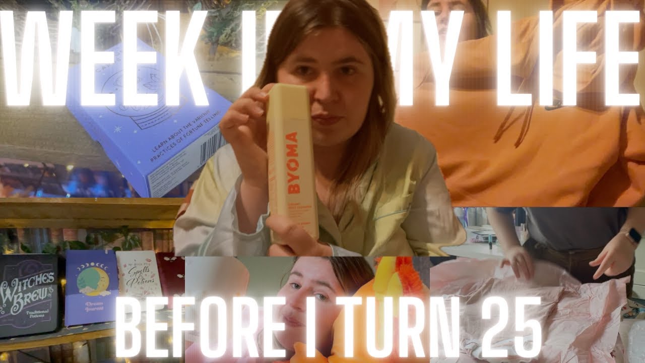 Week in my life before I turn 25 | last week of being 24 vlog - YouTube