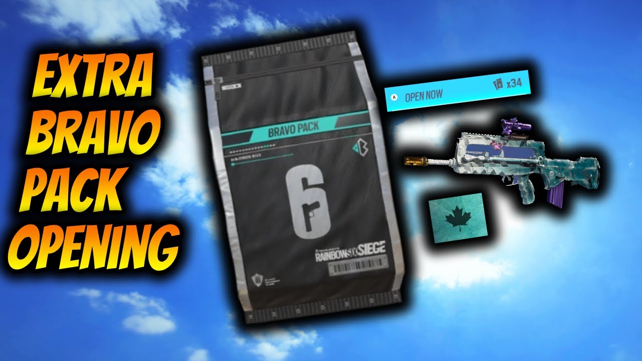 We Got Extra Bravo Packs This Opening-Rainbow Six Siege - YouTube