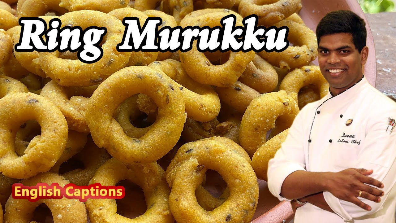 Ring Murukku Recipe In Tamil | Tea Time Snack Recipe | Easy Murukku ...