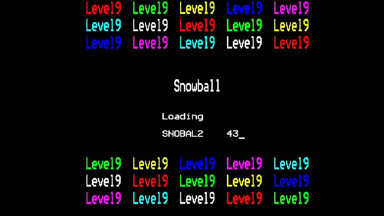 BBC Micro text adventure - Snowball by Level 9 Computing - loading ...