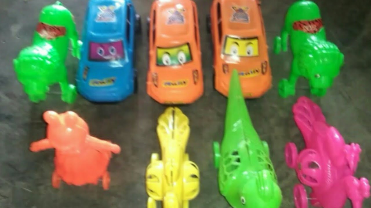 Toy for kids Car lion doll birds - YouTube