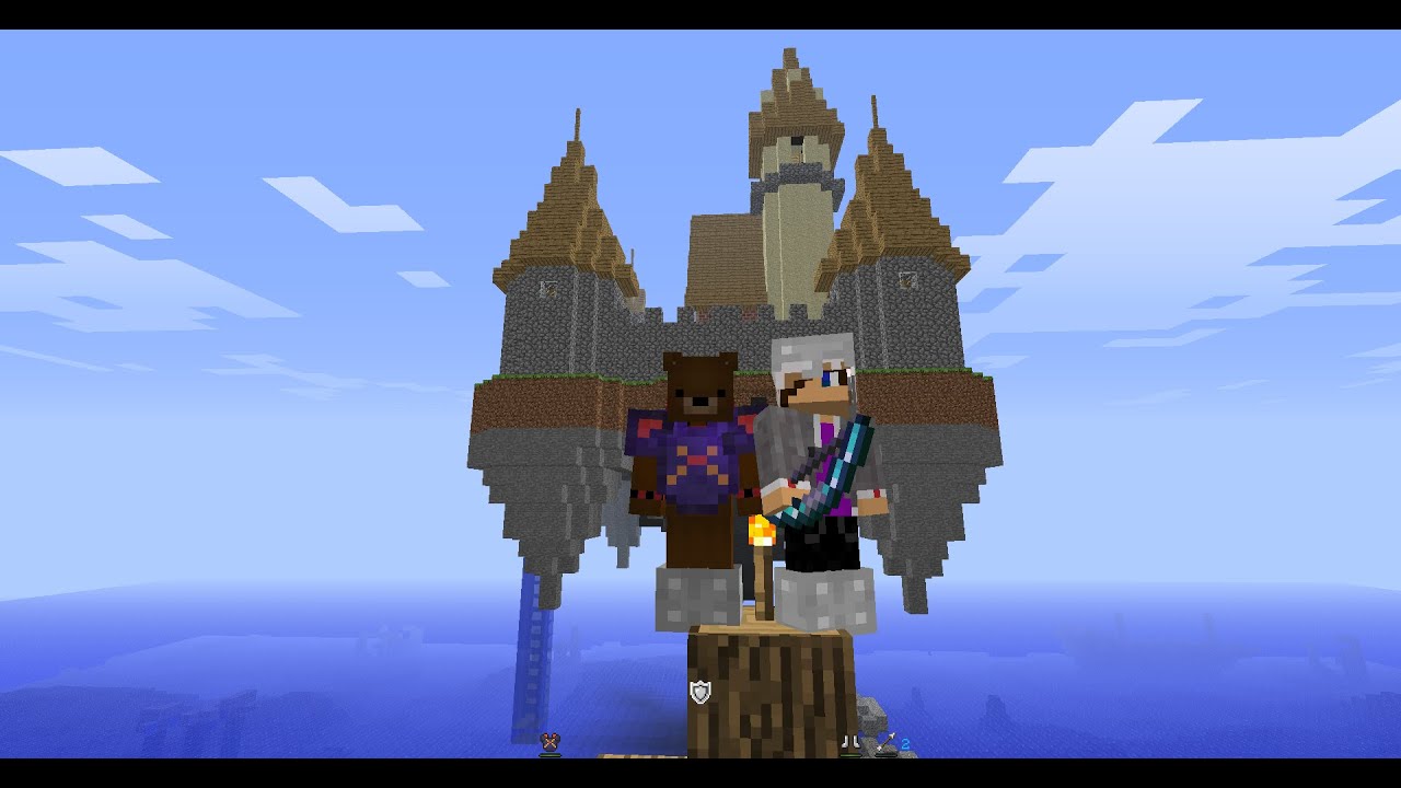 Minecraft MODPACK- Hexxit #2 CASTLE IN THE SKY! w/Cakebomb7 - YouTube