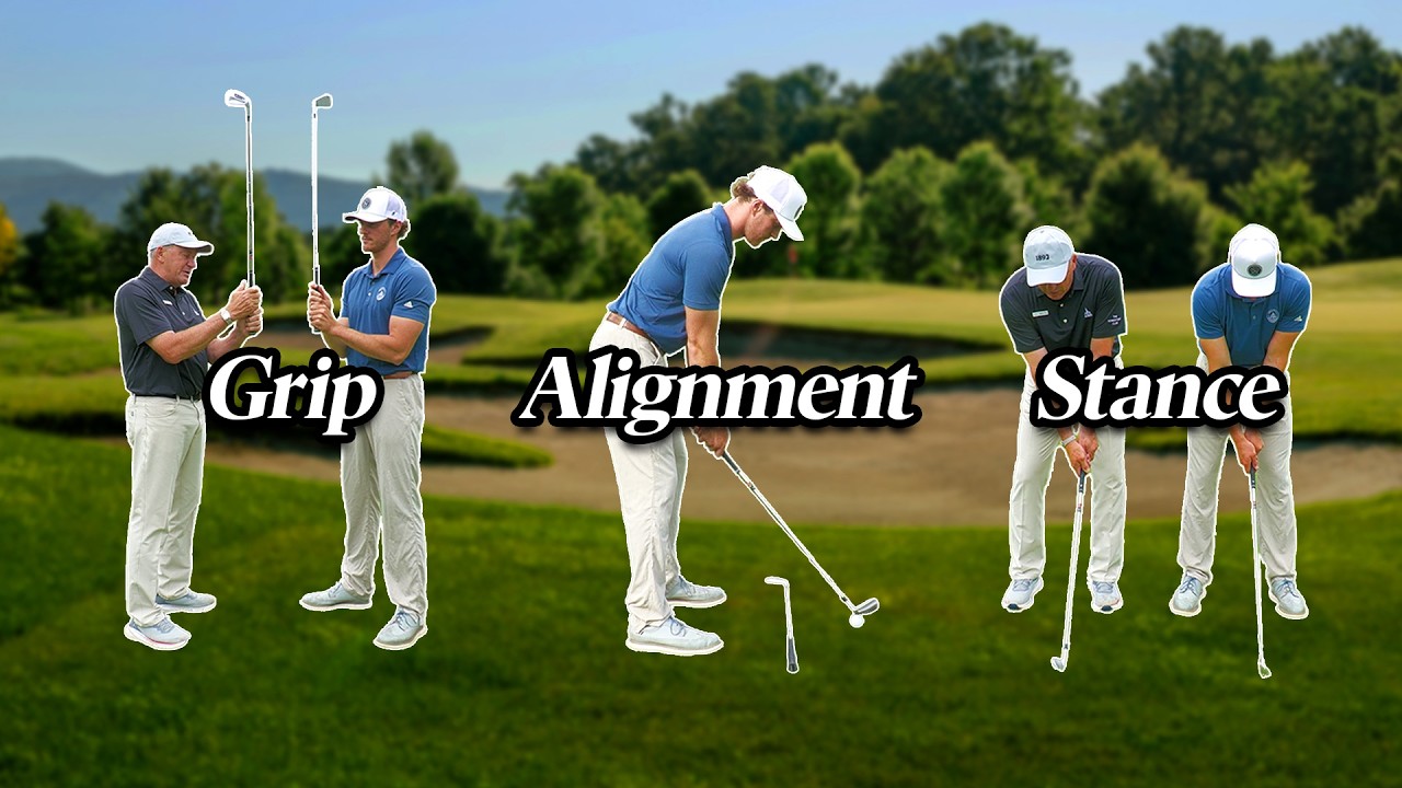 Golf Fundamentals | Grip, Alignment, and Stance - (G.A.S.) - YouTube