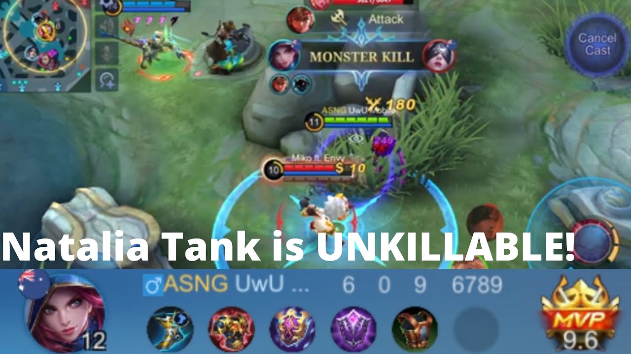 Natalia Roaming New Meta? | Natalia Tank Best Build and Emblem 2022 ...