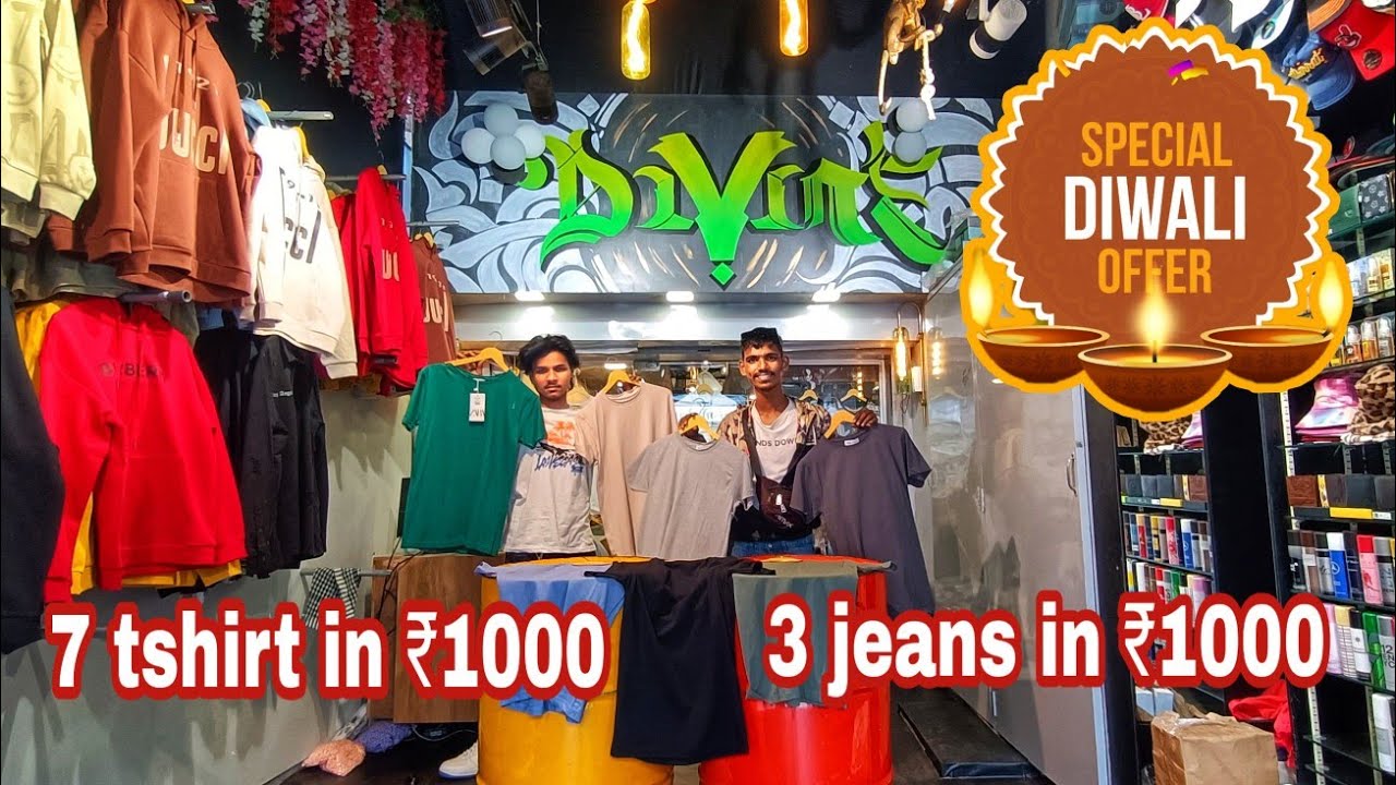 Cheapest Clothes Shop In Mumbai For Men's || Divine Collection ...