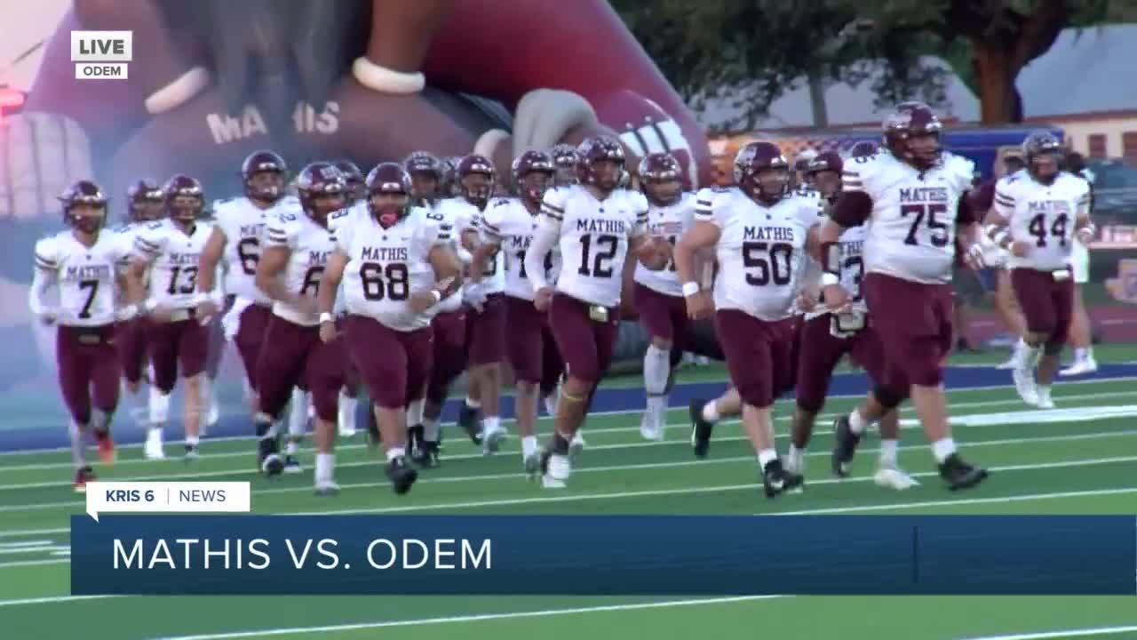 Mathis upsets Odem in Game Night South Texas - YouTube