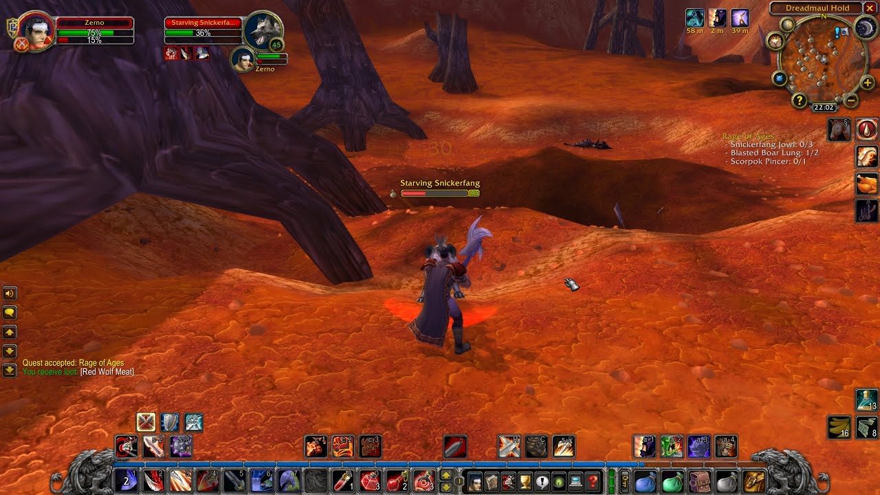 WoW TBC Classic | Human Warrior | Leveling Pt. 59 - YouTube