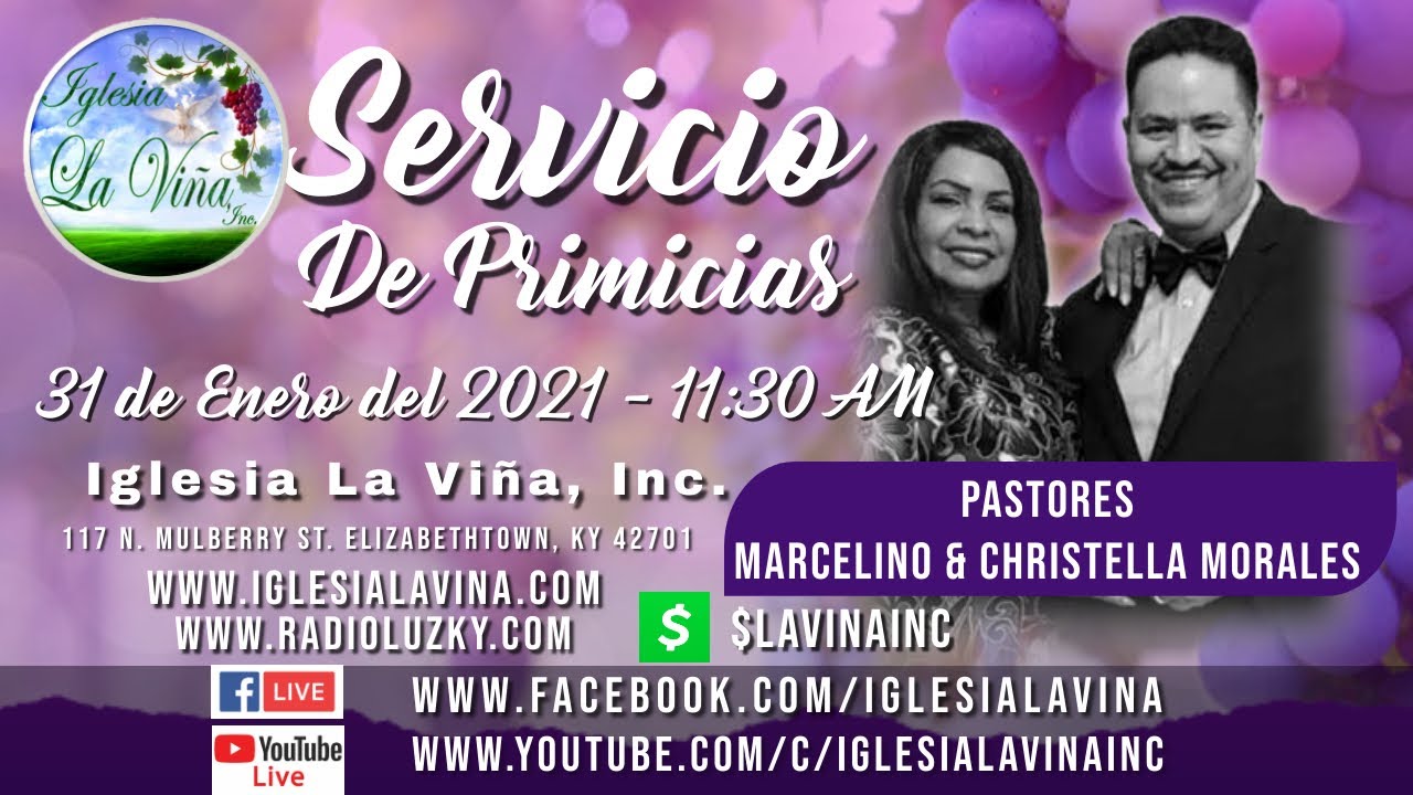 Pastor Hector Normando - Celebrando Las Primicias – 1-31-2021 - YouTube