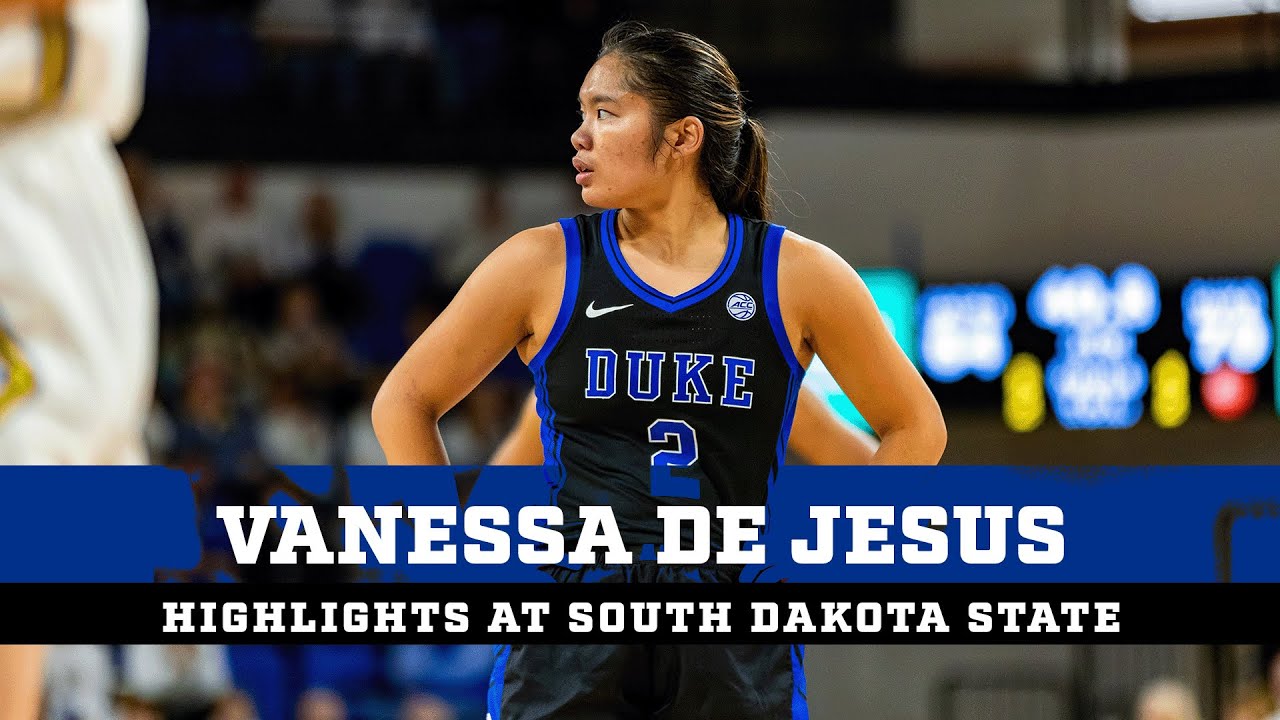 Vanessa de Jesus Scores Double-Digits in Duke Win at South Dakota State ...