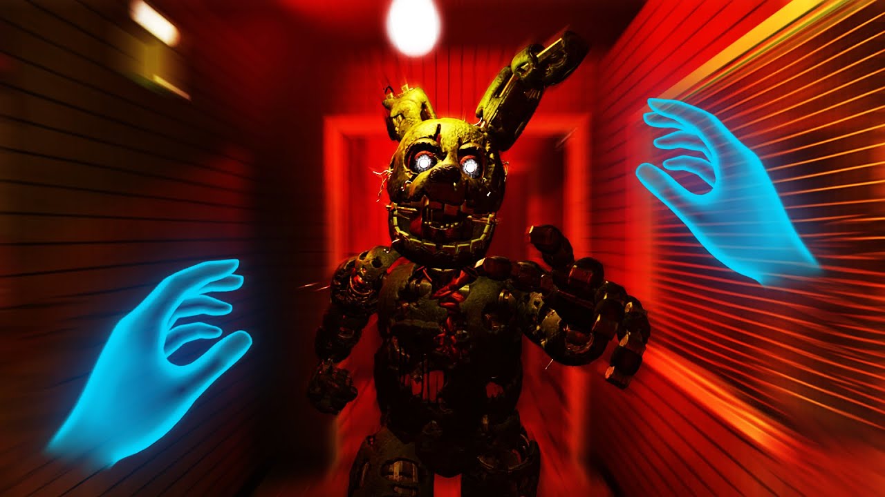 Springtrap Thinks He's Slick in FNAF VR... - YouTube