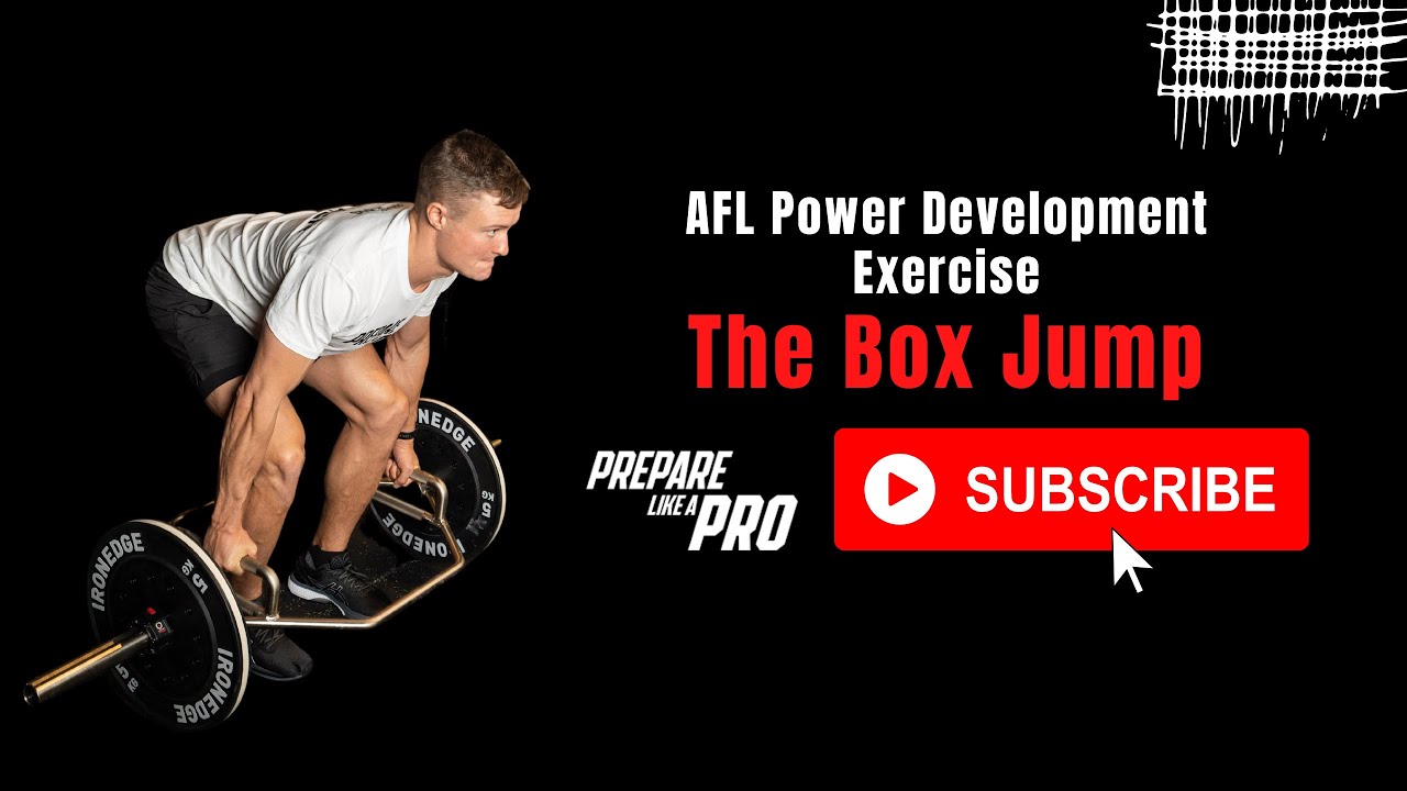AFL Power Development Exercise: The Box Jump (Australia) - YouTube