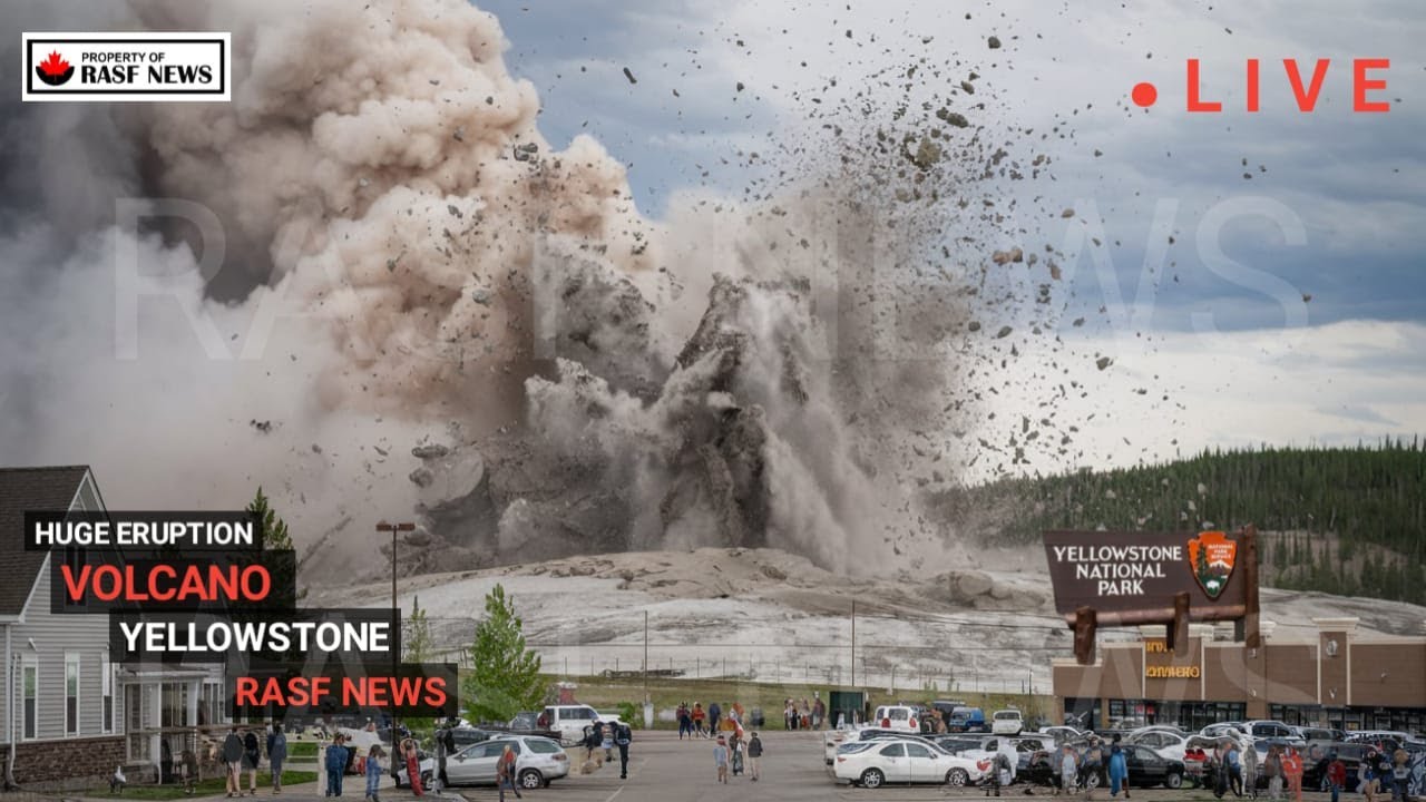 Horrible: Live Footage of Yellowstone Geyser Eruption Continues, Spews ...