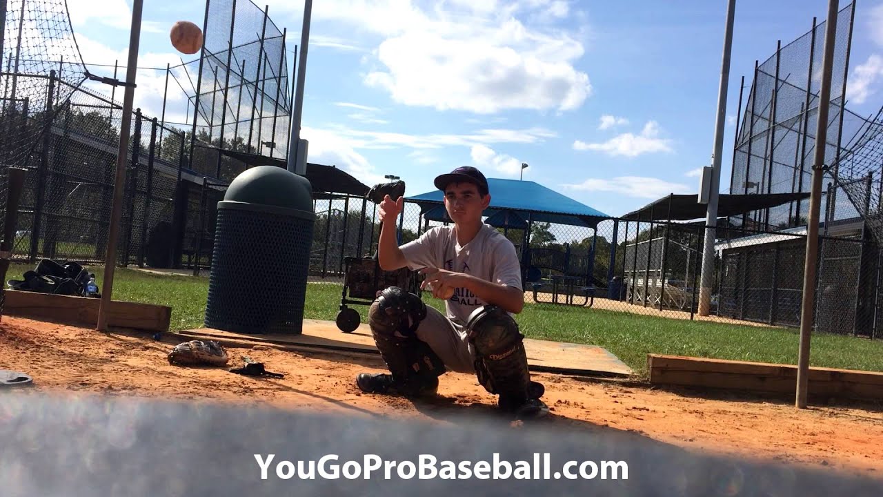 Baseball Catching Drills - 2 Ball Catching Drill - YouTube