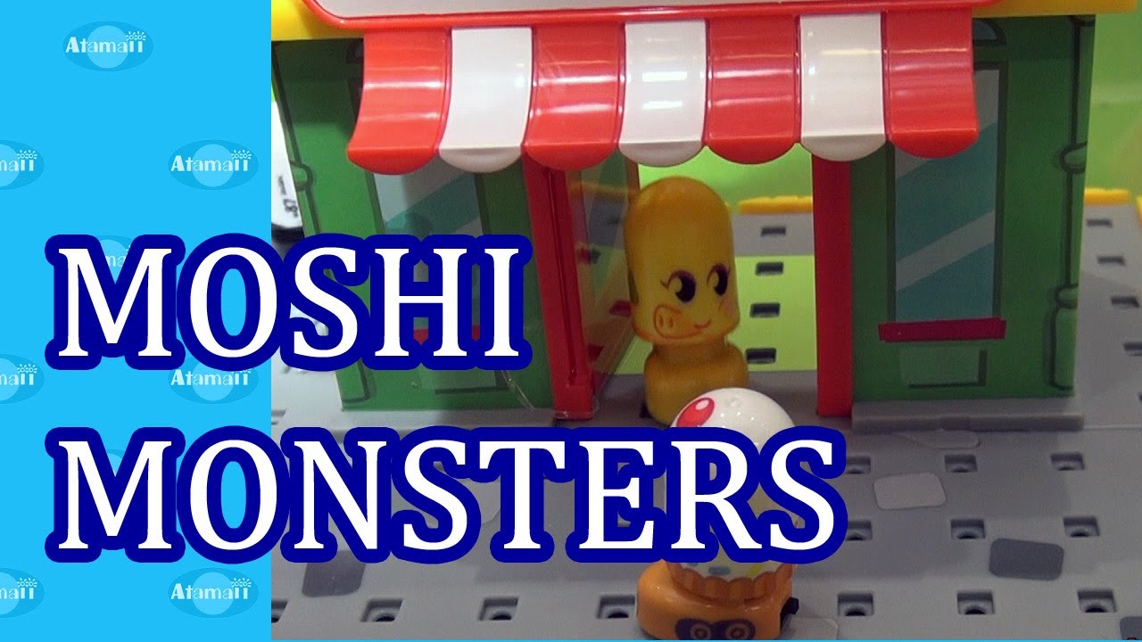 Bobble Bots Moshi Monsters Toys London Toy Fair Preview - YouTube
