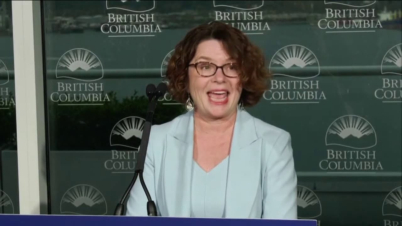 Dr. Réka Gustafson and Minister Adrian Dix give update on COVID-19 in B ...