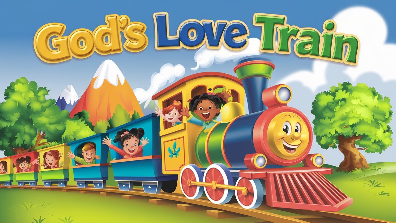 JESUS' LOVE TRAIN! SONG ABOUT JESUS LOVE! - YouTube