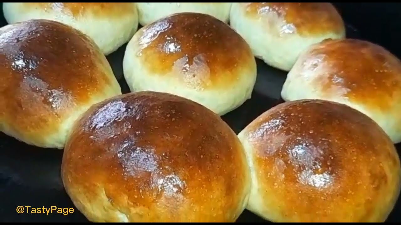 SADƏ BULKA resepti ️SİMPLE BUN RECİPE👍 - YouTube