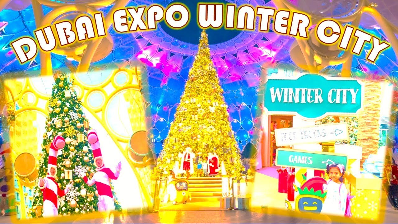 Dubai Winter Wonderland Expo City Winter City Christmas Tree YouTube dubai-winter-wonderland-expo-city-winter-city-christmas-tree-youtube
