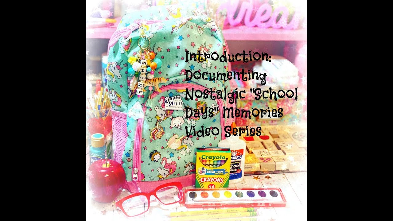 Introduction to Documenting Nostalgic School Day Memories Video Series ...