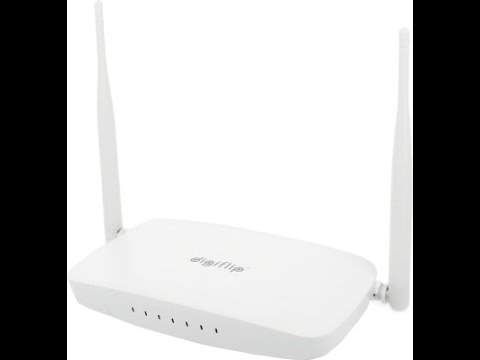 digiflip router connect with tikona connection - YouTube