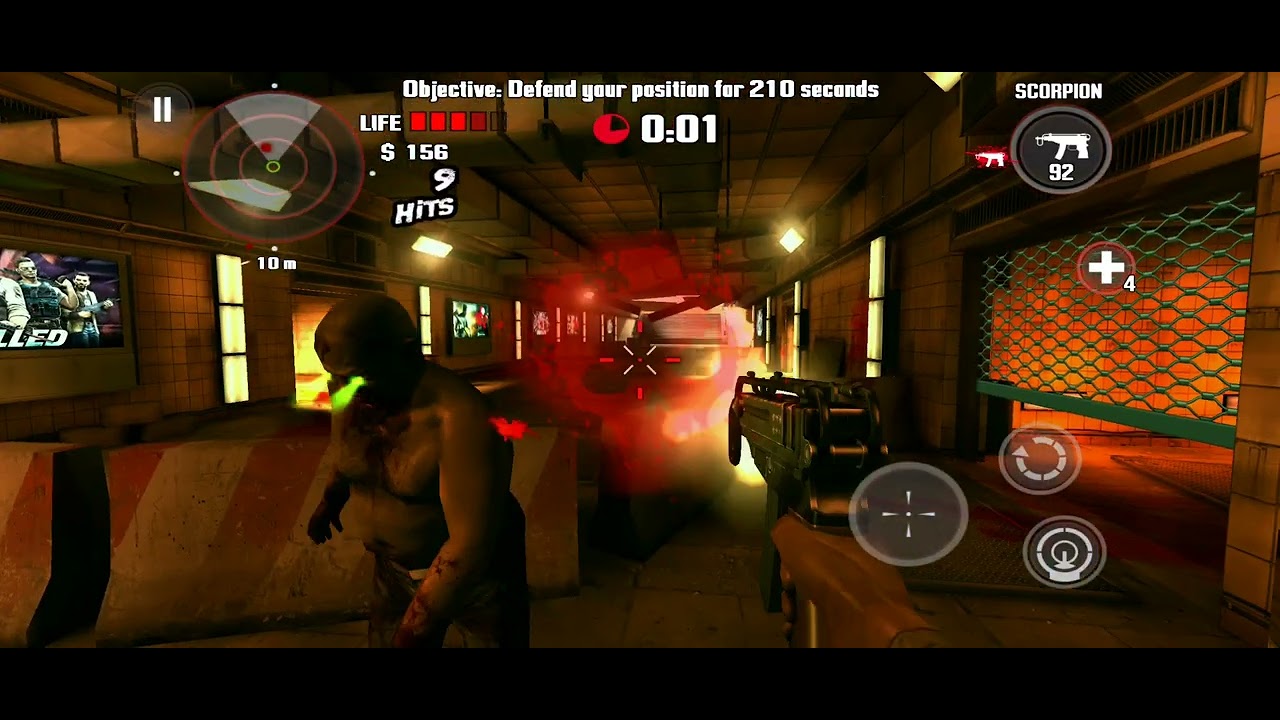 Zombies battle game part 2 - YouTube