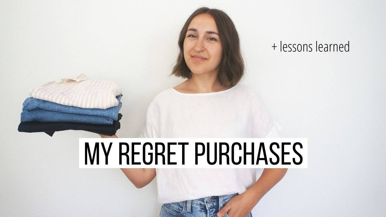 WARDROBE PURCHASES I REGRET FROM 2021 and the lessons they taught me ...