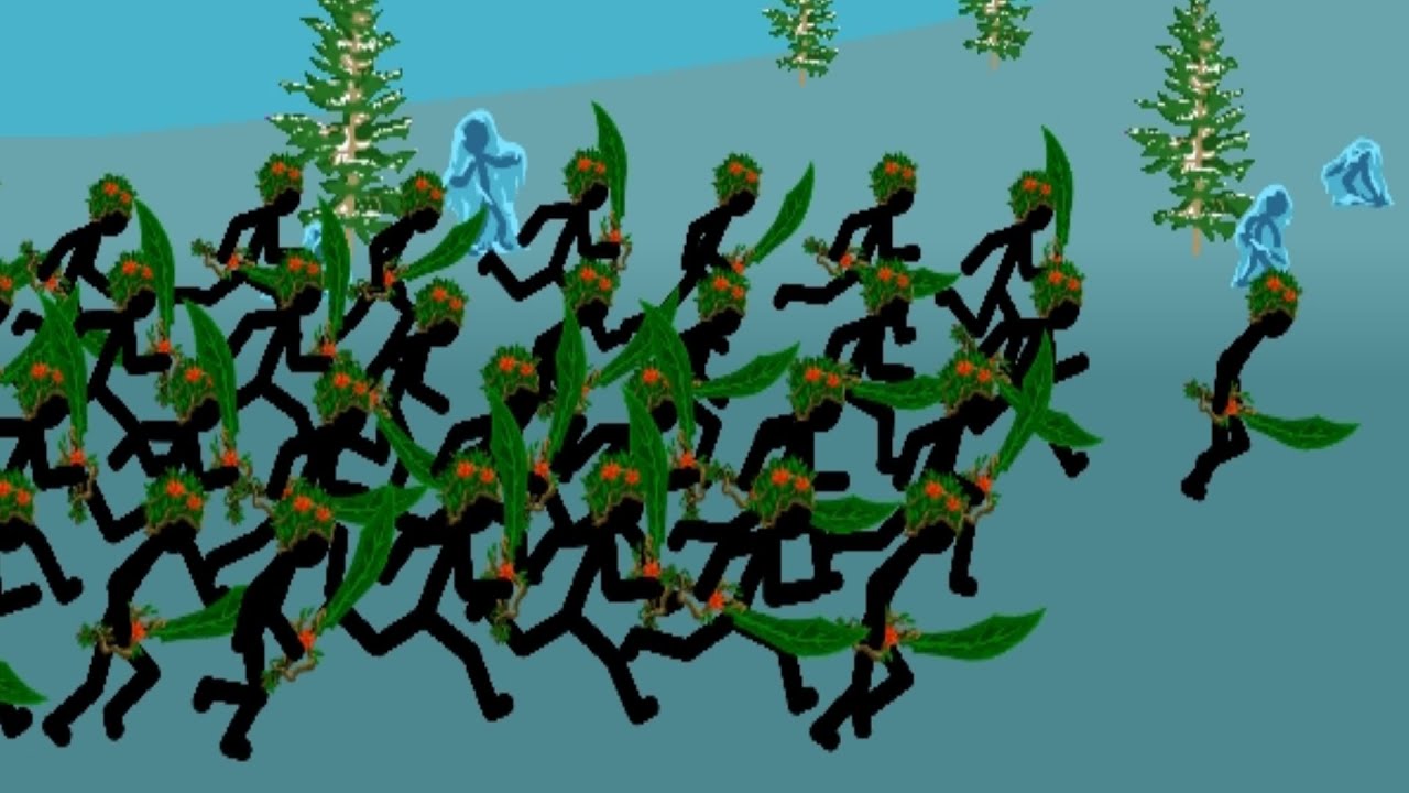 Leaf Swordwrath Army vs Bonus Levels // Stick War Legacy - YouTube