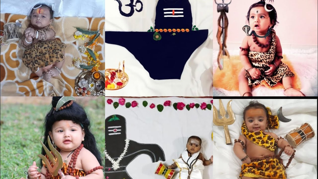 Sawan theme baby Photoshoot||Photoshoot ideas at home||sawan theme ...