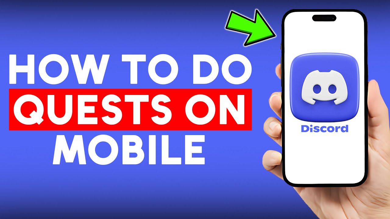 How to do Discord Quests on Mobile - YouTube