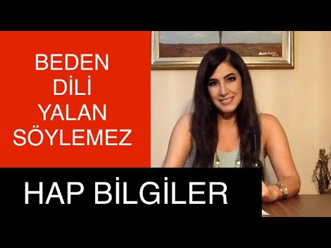 BEDEN DİLİ ANALİZİ İÇİN HAP BİLGİLER
