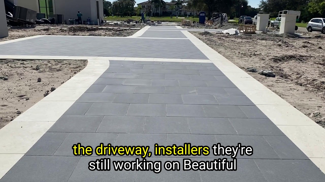 3cm Porcelain Paver Installation - YouTube
