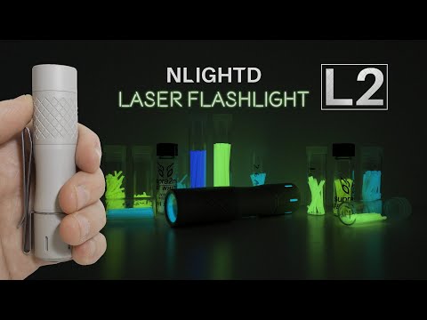 NLIGHTD L2 LEP laser flashlight - 700m beam distance - GITD!