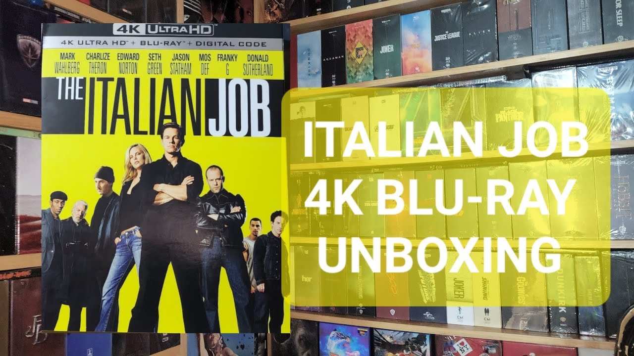 ITALIAN JOB 4K ULTRA HD BLU-RAY UNBOXING - YouTube
