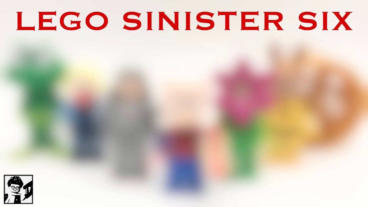 LEGO Sinister Six and Spidey Custom Minifigure Showcase! - YouTube