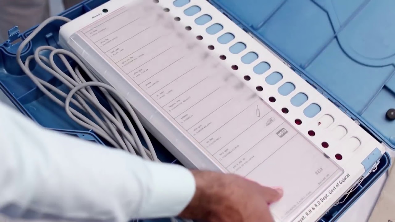 Poling day preparation and mock poll - YouTube