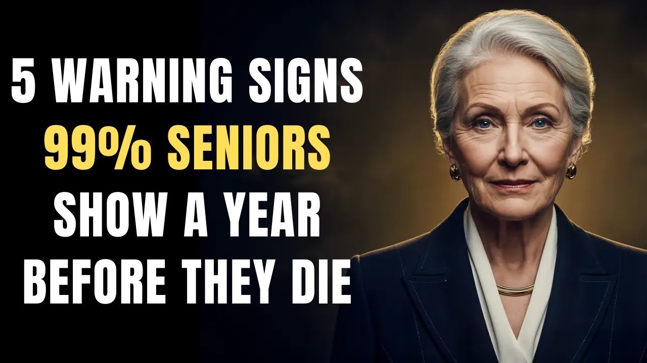 5 warning signs 99% of seniors show before they die and why you must ...
