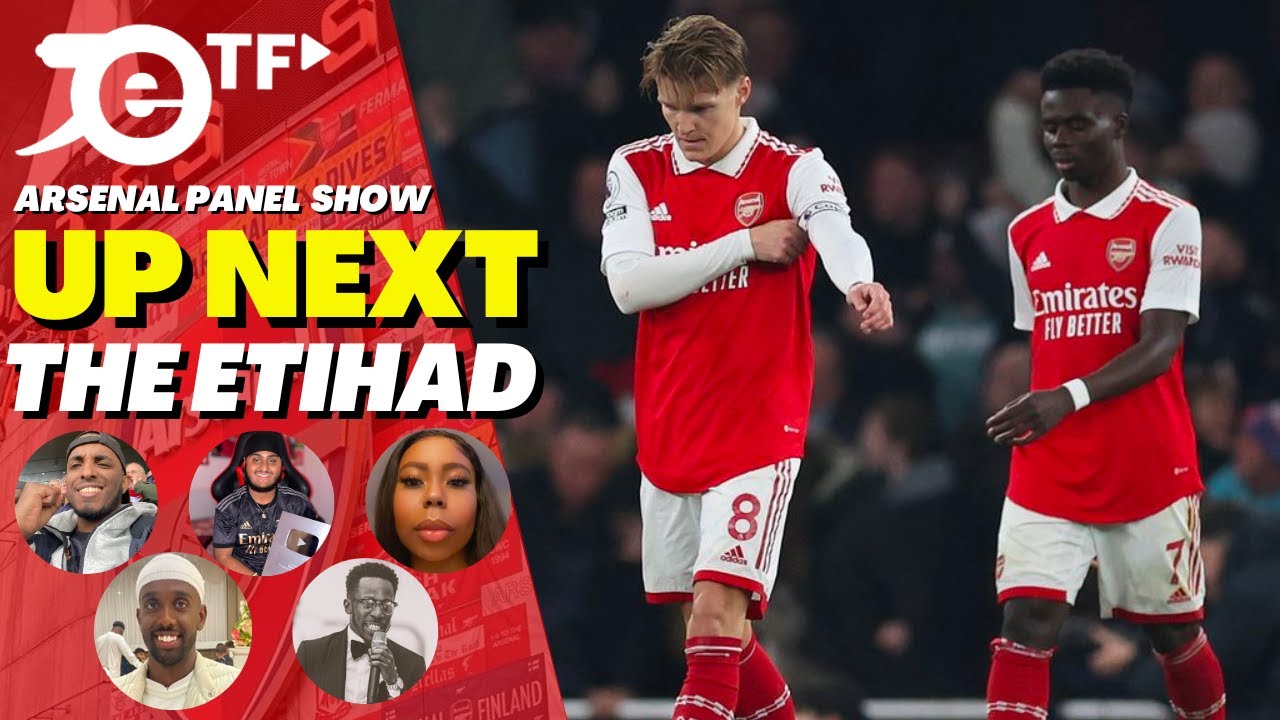 UP NEXT THE ETIHAD 🔜 MAN CITY VS ARSENAL TITLE DECIDER 🏆 SALIBA OUT ...