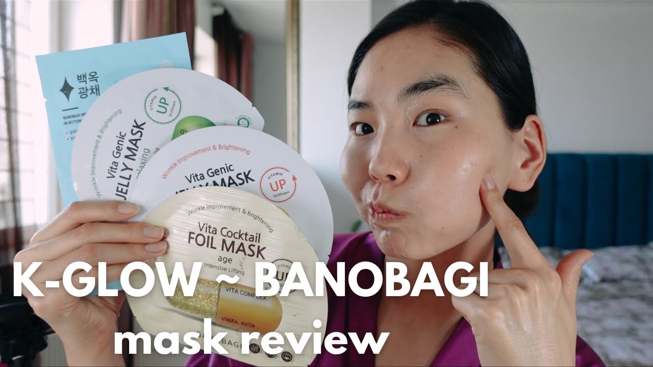 Banobagi sheet mask review | K-Glow Mongolia - YouTube