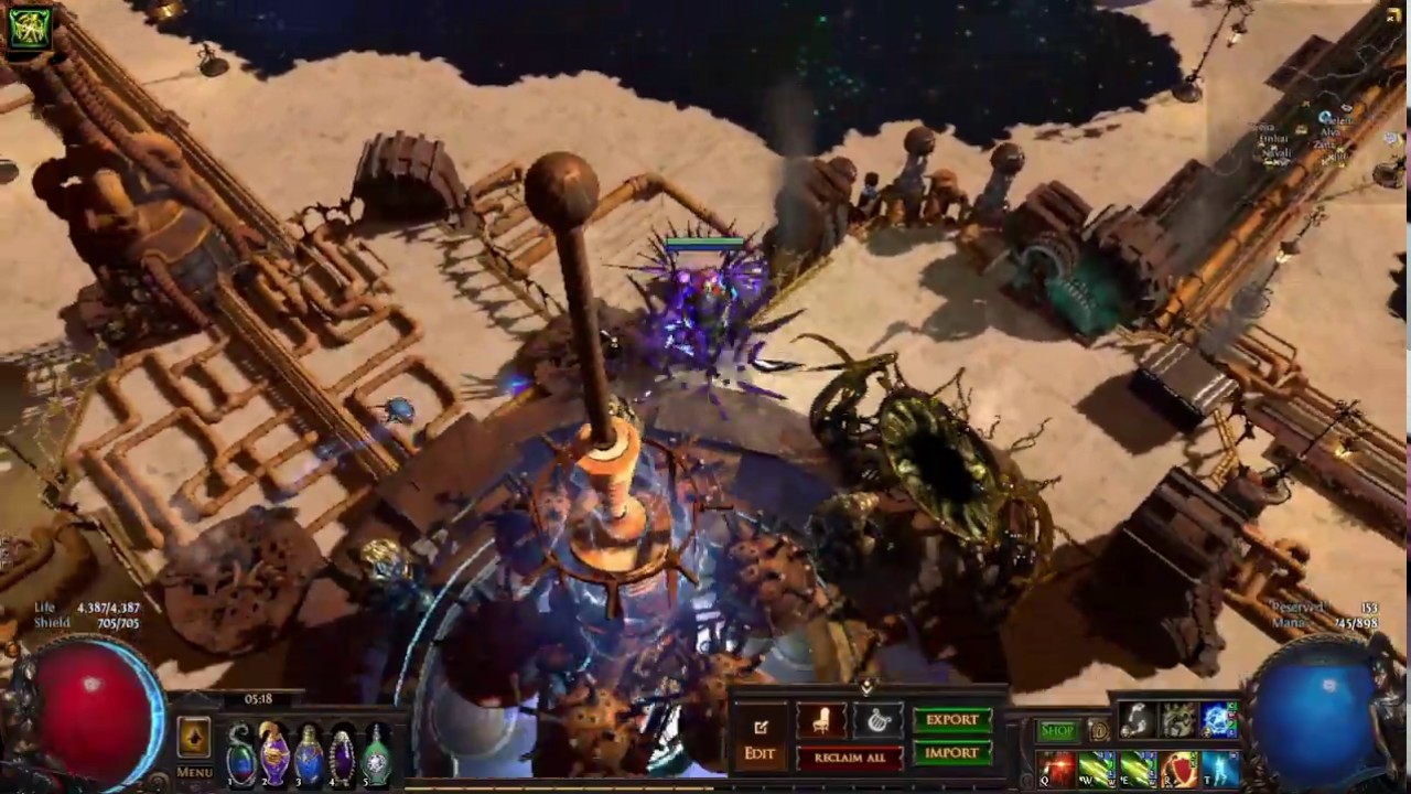 POE HIDEOUT STEAMPUNK (Celestial Hideout) - YouTube