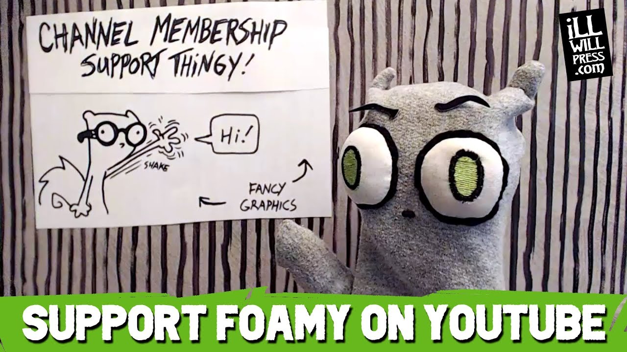 Support Foamy! YouTube Memberships! : Foamy The Squirrel - YouTube