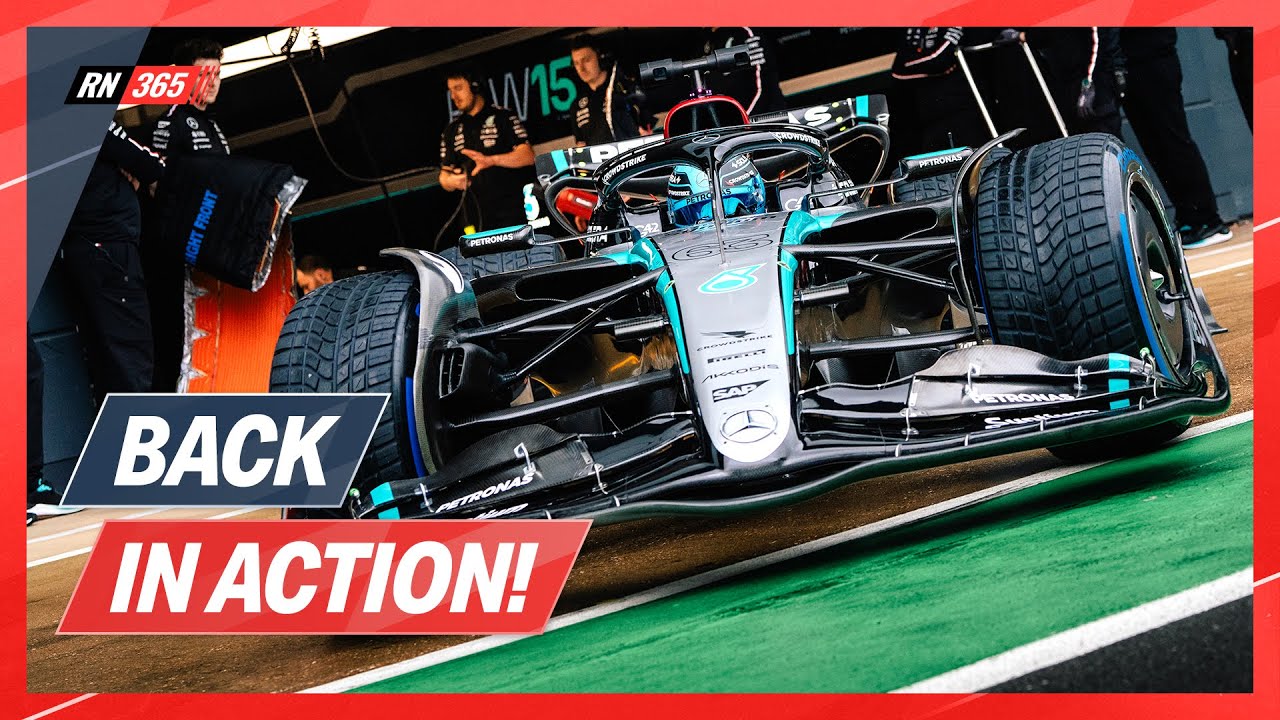 ZIEN! Mercedes Deelt Unieke Beelden Van Eerste Kilometers Nieuwe F1 ...