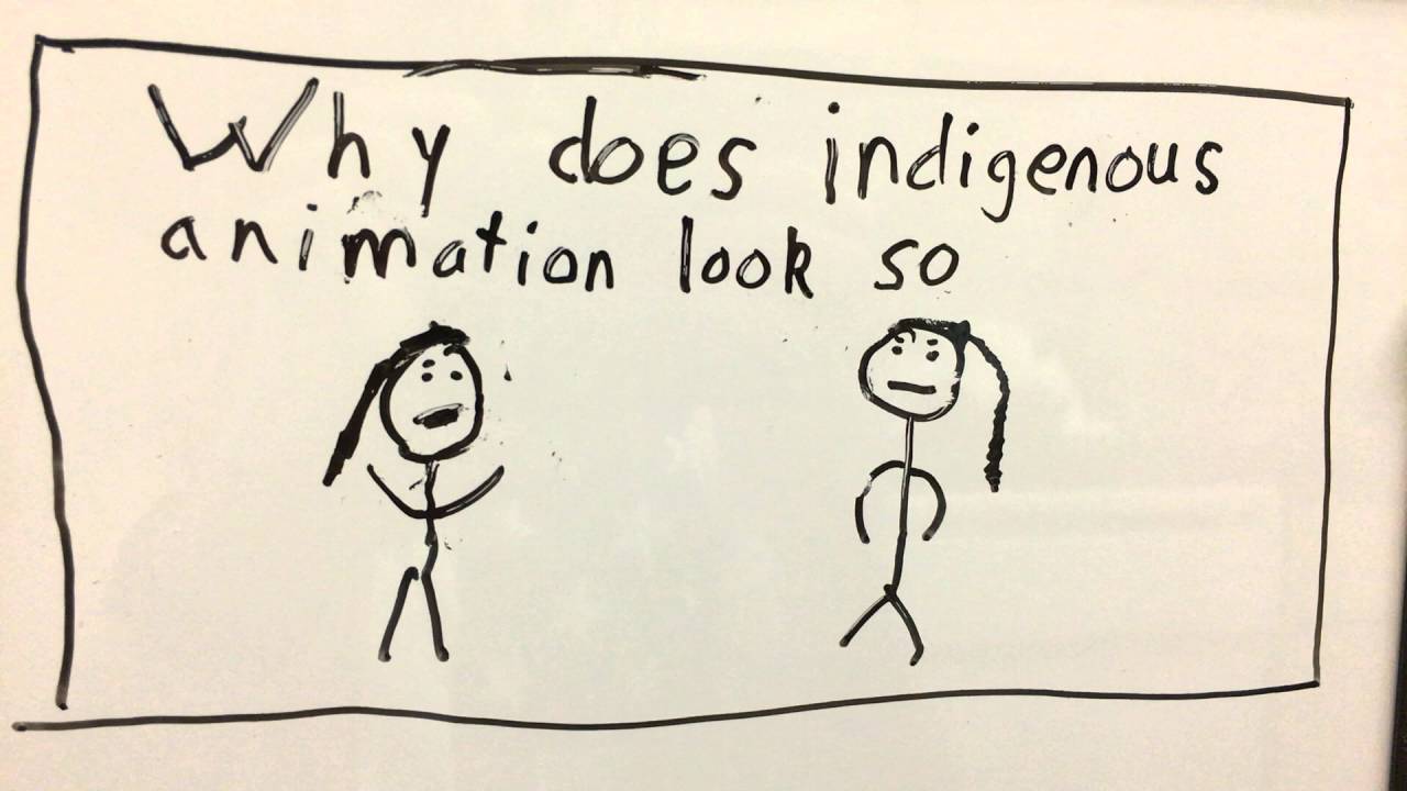 Stop motion animation indigenous animation - YouTube