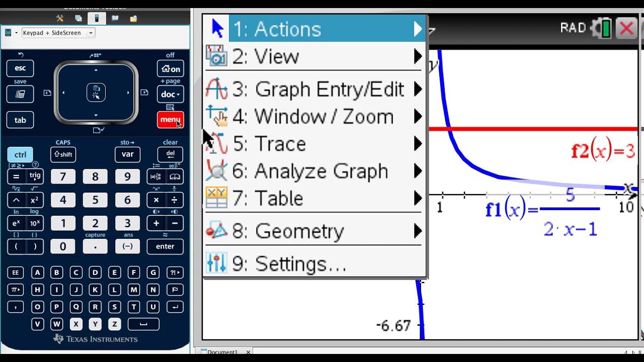 Solving Inequalities on the GDC.mov - YouTube