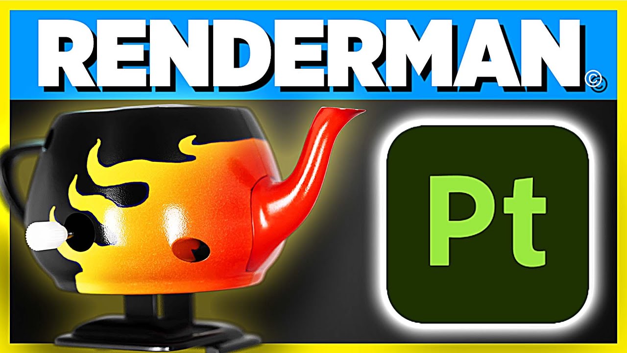 Pixars Renderman for Substance Painter - Using ILM Lama Shading Networks - YouTube