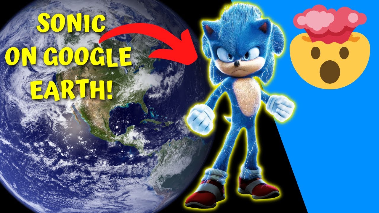 Sonic The Hedgehog Found On Google Earth! - YouTube