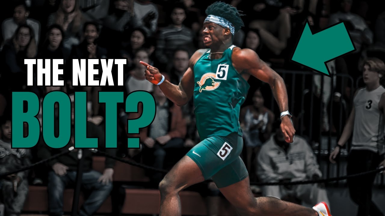The INSANE Way This TALL High School Sprinter SHOCKED The Sprinting ...