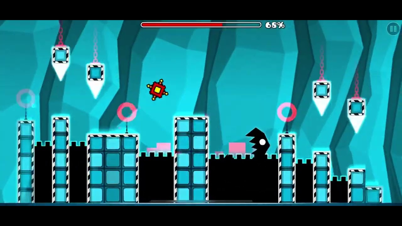 Geometry Dash world level 2 - YouTube