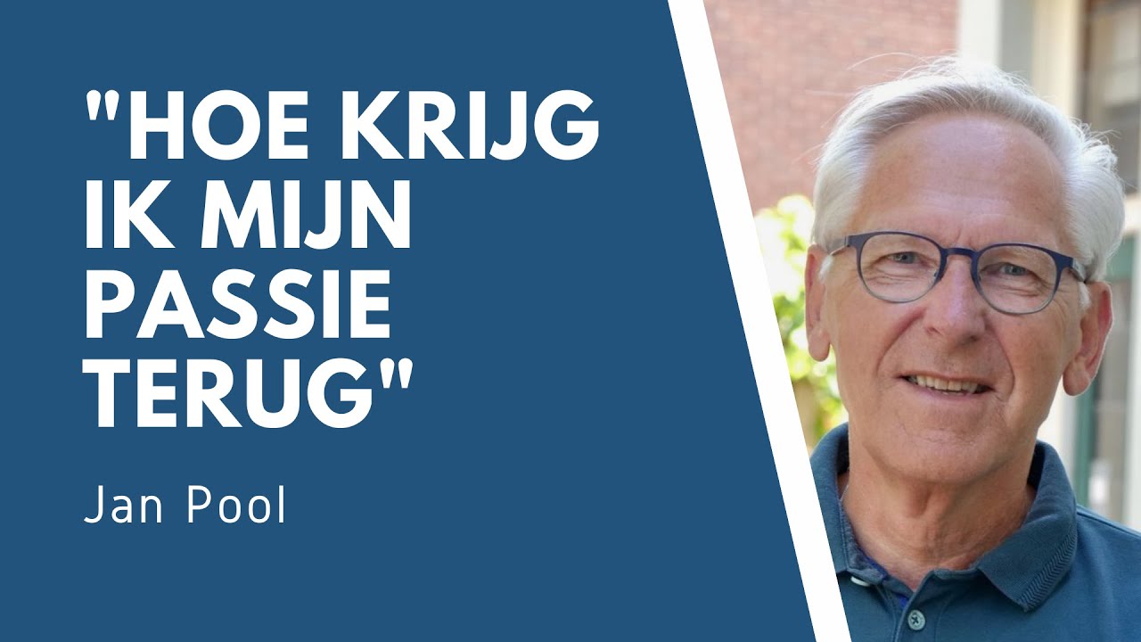 Hoe kun je weer passie krijgen? | Jan Pool | There is More! 2020 - YouTube