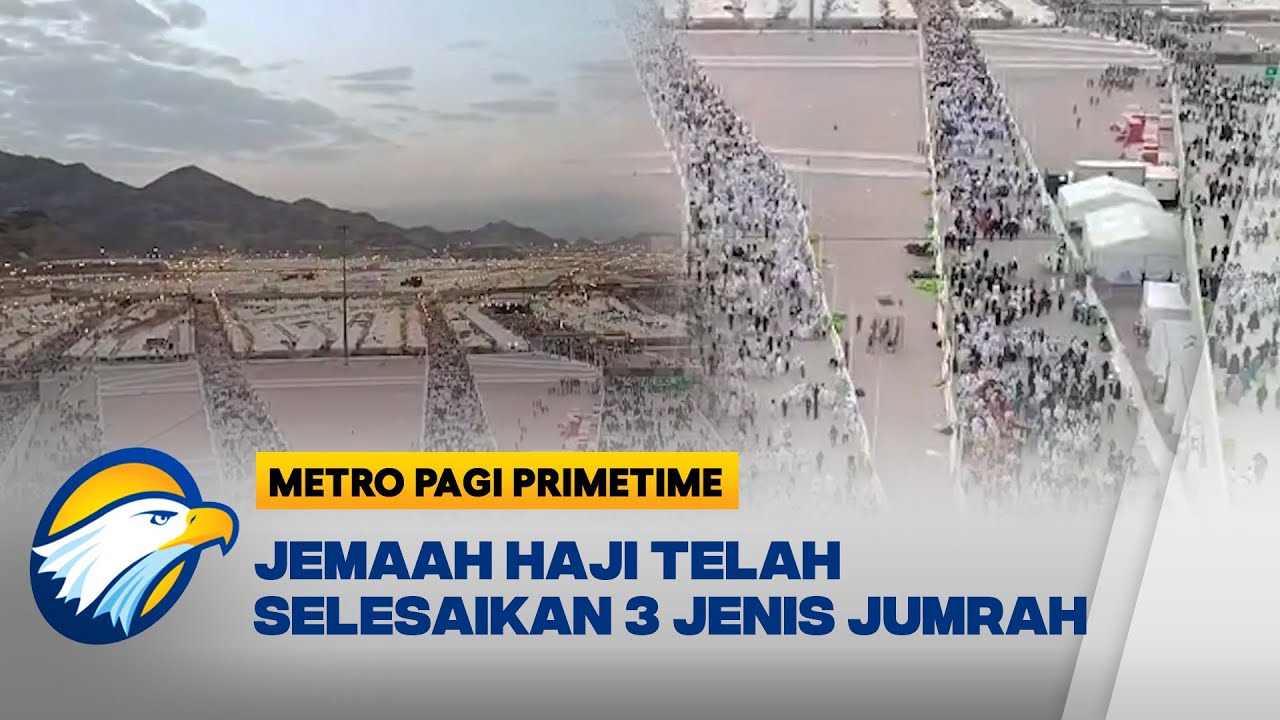 Jemaah Haji Telah Melaksanakan 3 Jenis Lempar Jumrah di Mina - YouTube